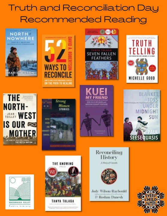 Recommended reading for Truth and Reconciliation Day | Madawaska Valley ...